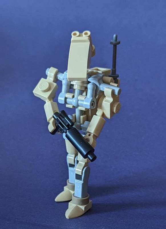 LEGO MOC UCS Gunship scale B1 Battle Droid Midifigure by Agarricus ...