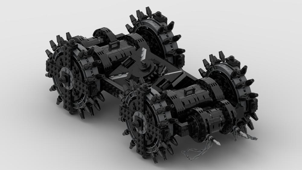 LEGO MOC Fire Nation Tundra Tank by BigJudge | Rebrickable - Build with ...