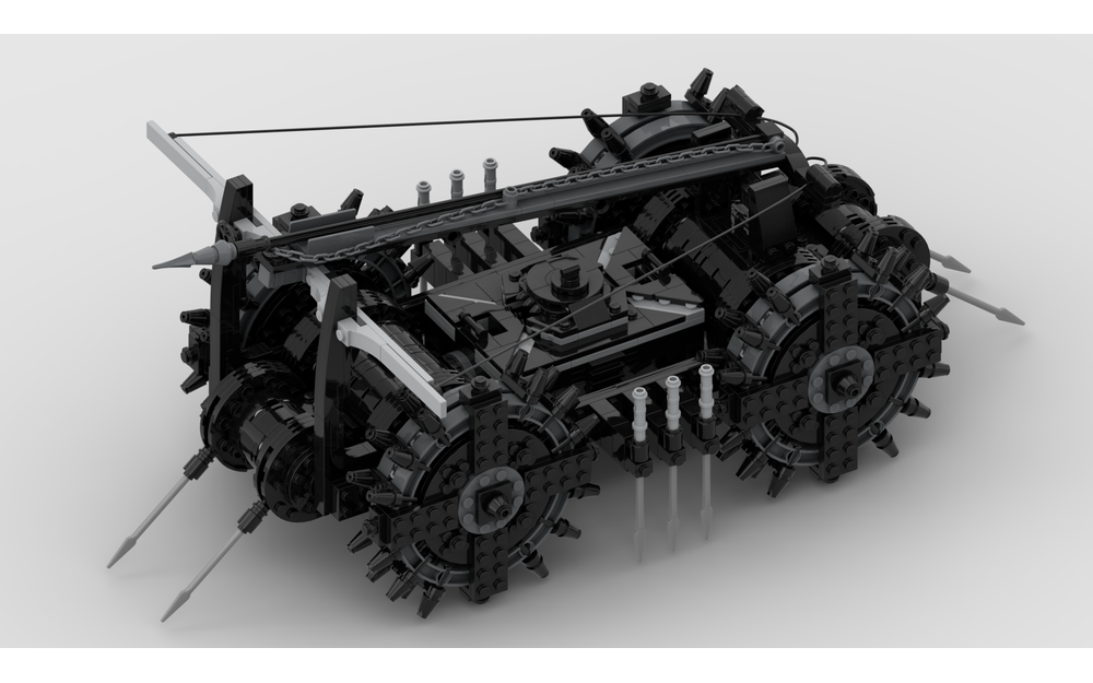 LEGO MOC Fire Nation Tundra Tank by BigJudge | Rebrickable - Build with ...