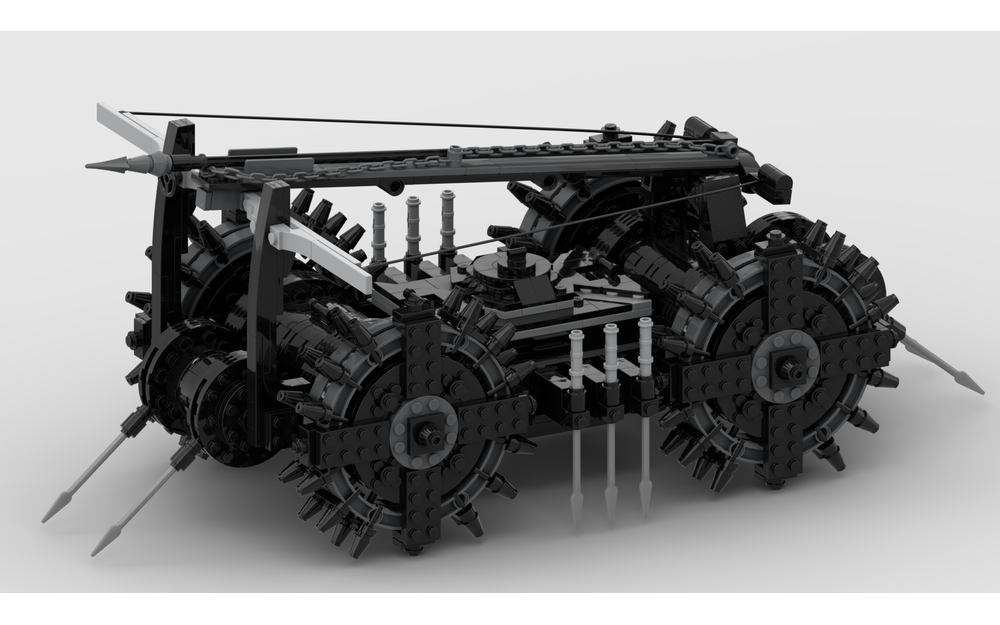 LEGO MOC Fire Nation Tundra Tank by BigJudge | Rebrickable - Build with ...