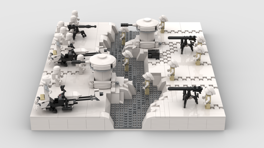 LEGO MOC Battle of Hoth by Fail-X | Rebrickable - Build with LEGO