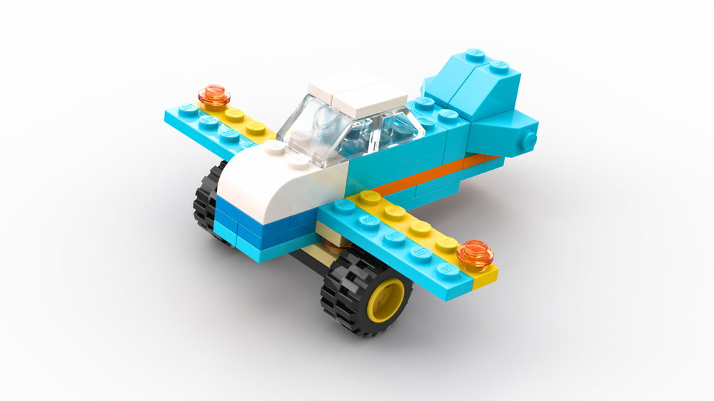 LEGO MOC 10698 Plane by Lenarex | Rebrickable - Build with LEGO