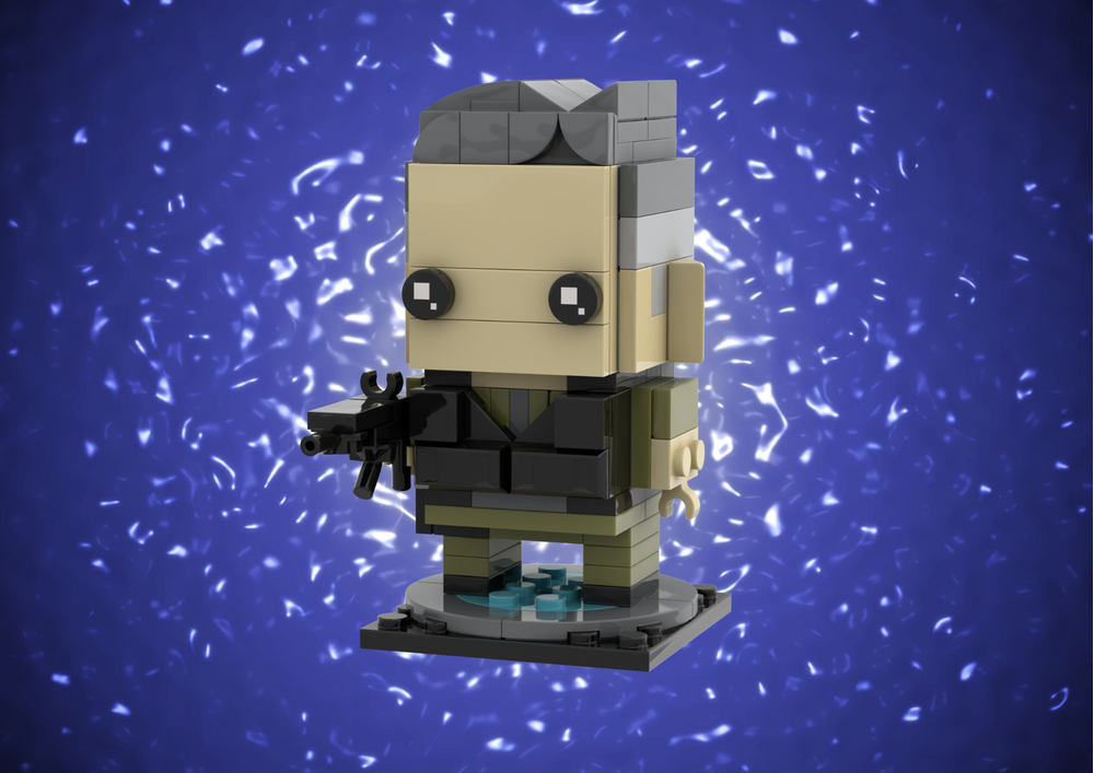 LEGO MOC Col Jack O'Neill by RetroBrix | Rebrickable - Build with LEGO