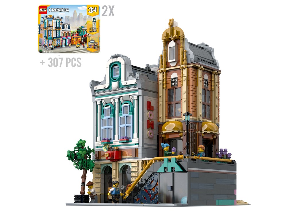 LEGO MOC Metro Station by BrickAtive | Rebrickable - Build with LEGO