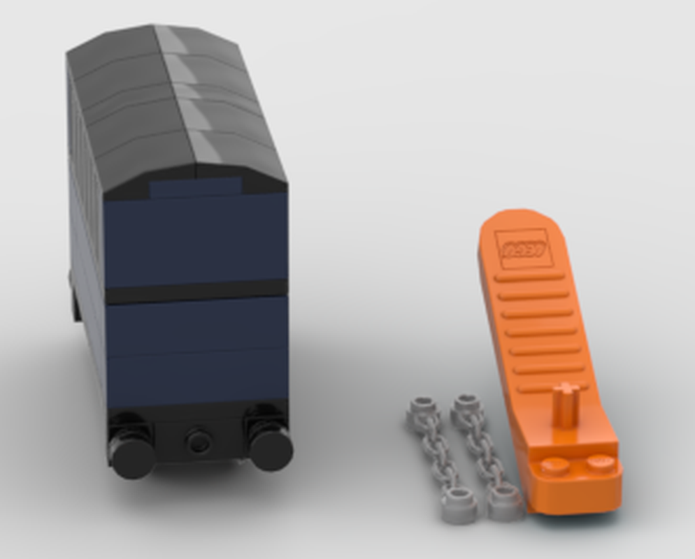 LEGO MOC Blue Coach by TerminatorFan1984 | Rebrickable - Build with LEGO