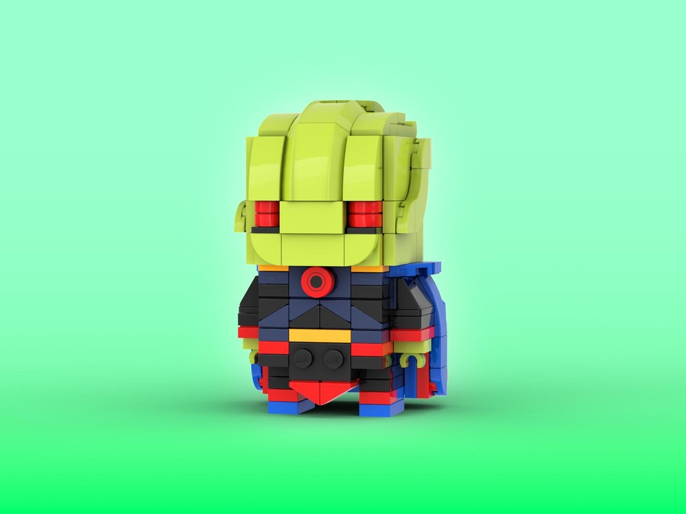 LEGO MOC-175207 Martian Manhunter Brickheadz LEGO MOC - DC by Eugenio ...