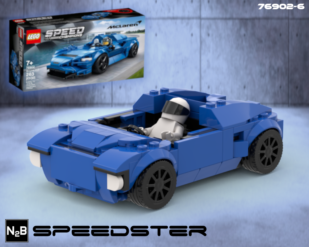 LEGO MOC Speedster LEGO 76902 alternative build 6 by n2brick ...