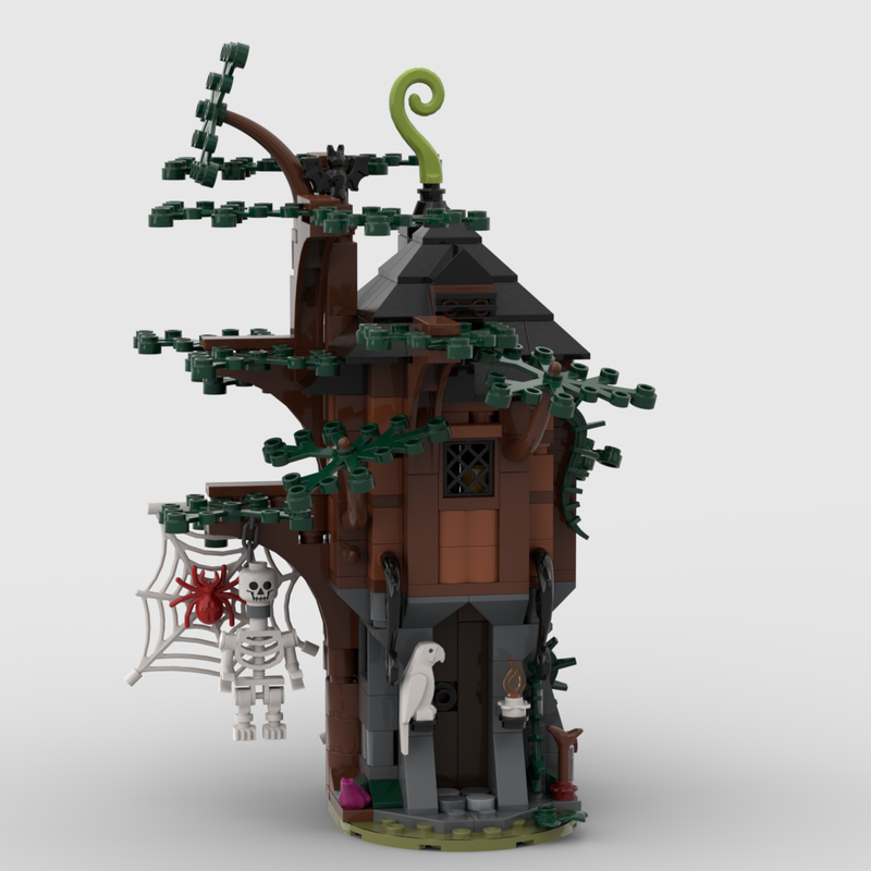 LEGO MOC Witch's Hut by MidiBricks | Rebrickable - Build with LEGO