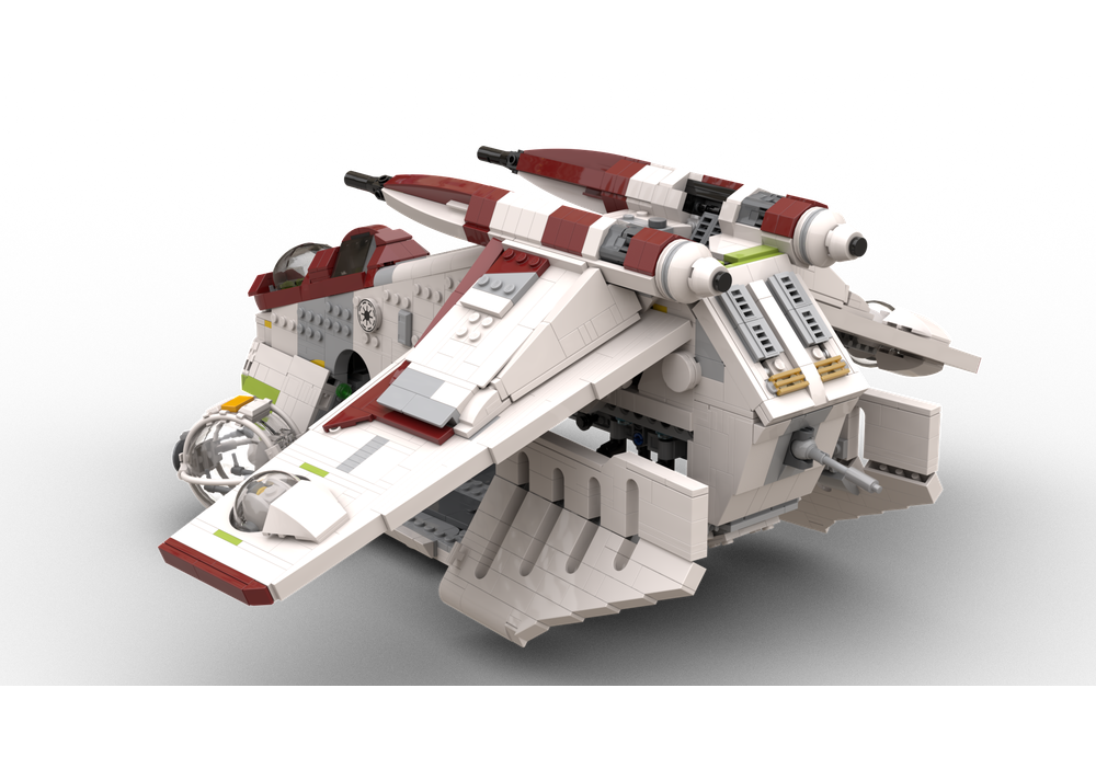 LEGO MOC SW Republic Gunship (AOTC Version) by 2bricksofficial ...