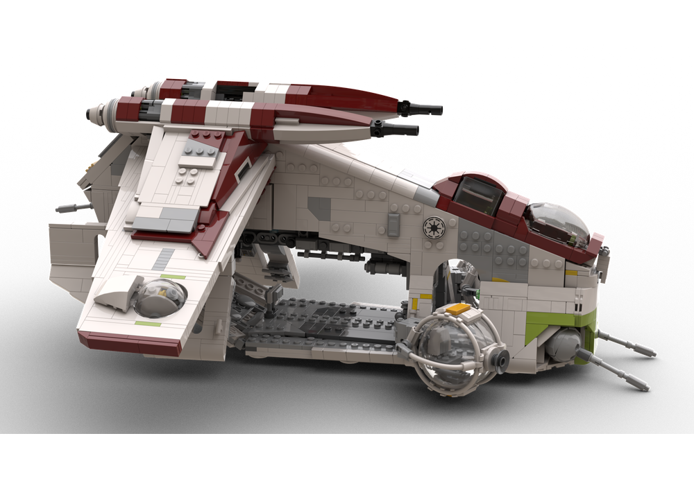 LEGO MOC SW Republic Gunship (AOTC Version) by 2bricksofficial ...