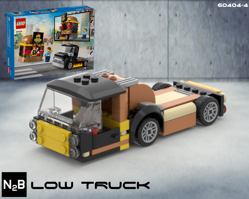 LEGO MOC Low Truck LEGO 60404 alternative build 4 by n2brick ...