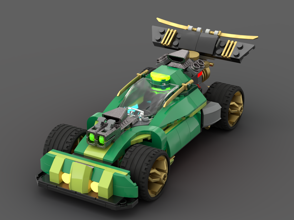 LEGO MOC Lloyd‘s EVO Race Car by drg398 | Rebrickable - Build with LEGO