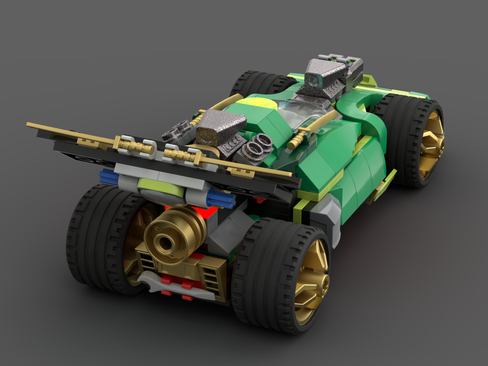 LEGO MOC Lloyd‘s EVO Race Car by drg398 | Rebrickable - Build with LEGO
