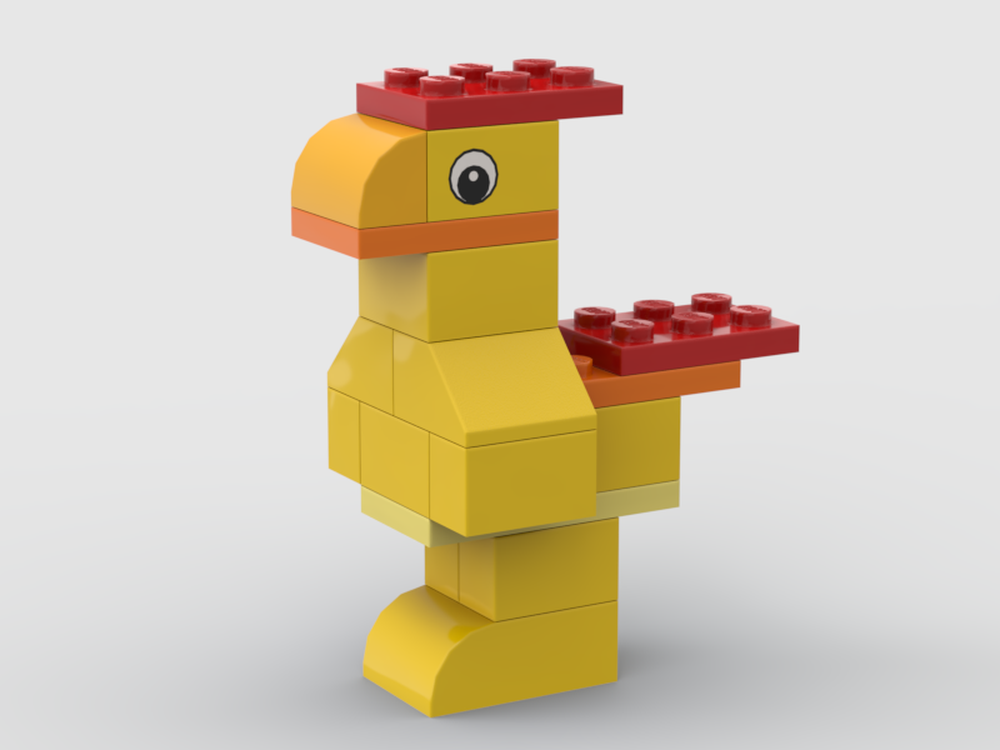 LEGO MOC 30503 Big Parrot by pharmavit | Rebrickable - Build with LEGO