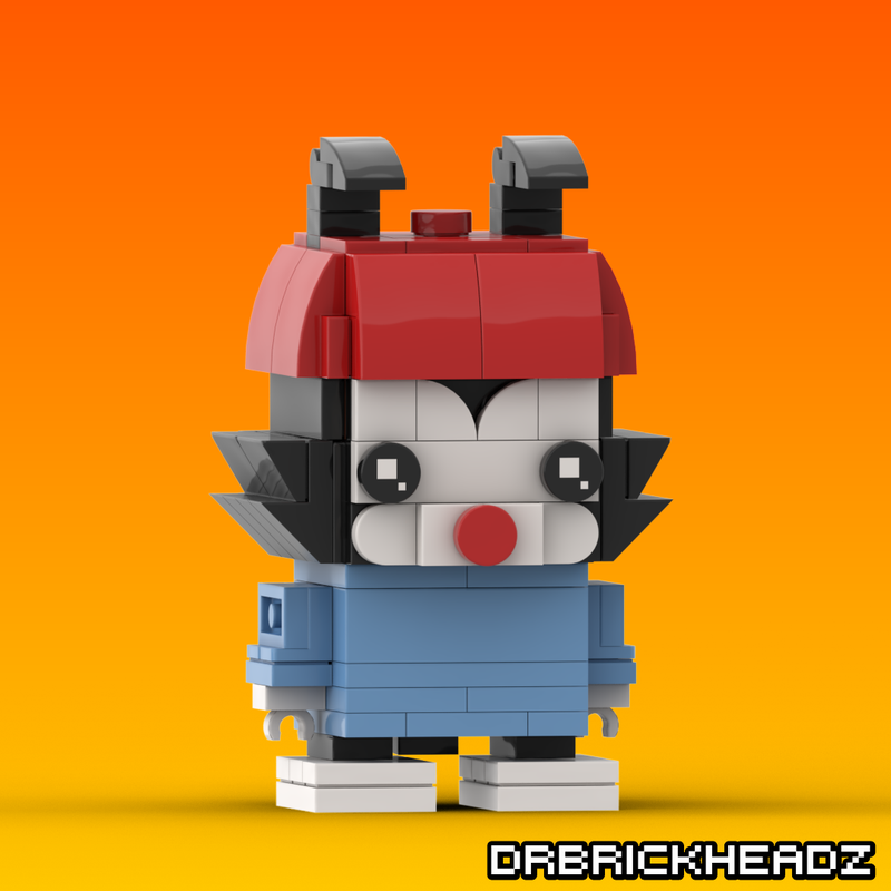 LEGO MOC Wakko (Animaniacs) Brickheadz by DrBrickheadz | Rebrickable ...