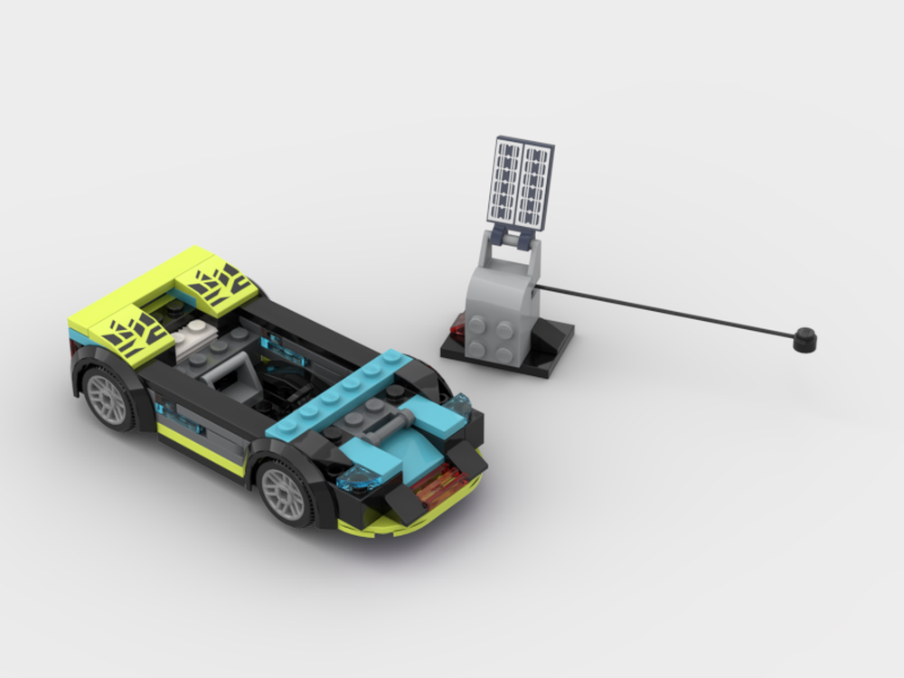 LEGO MOC-175253 hybrid race car by the platinum brick | Rebrickable ...
