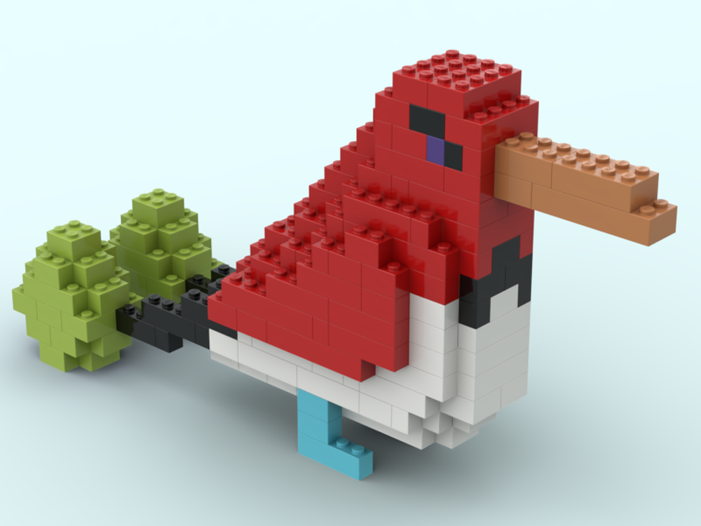 LEGO MOC 11030 King Bird-of-Paradise by Pikminfan67 | Rebrickable ...