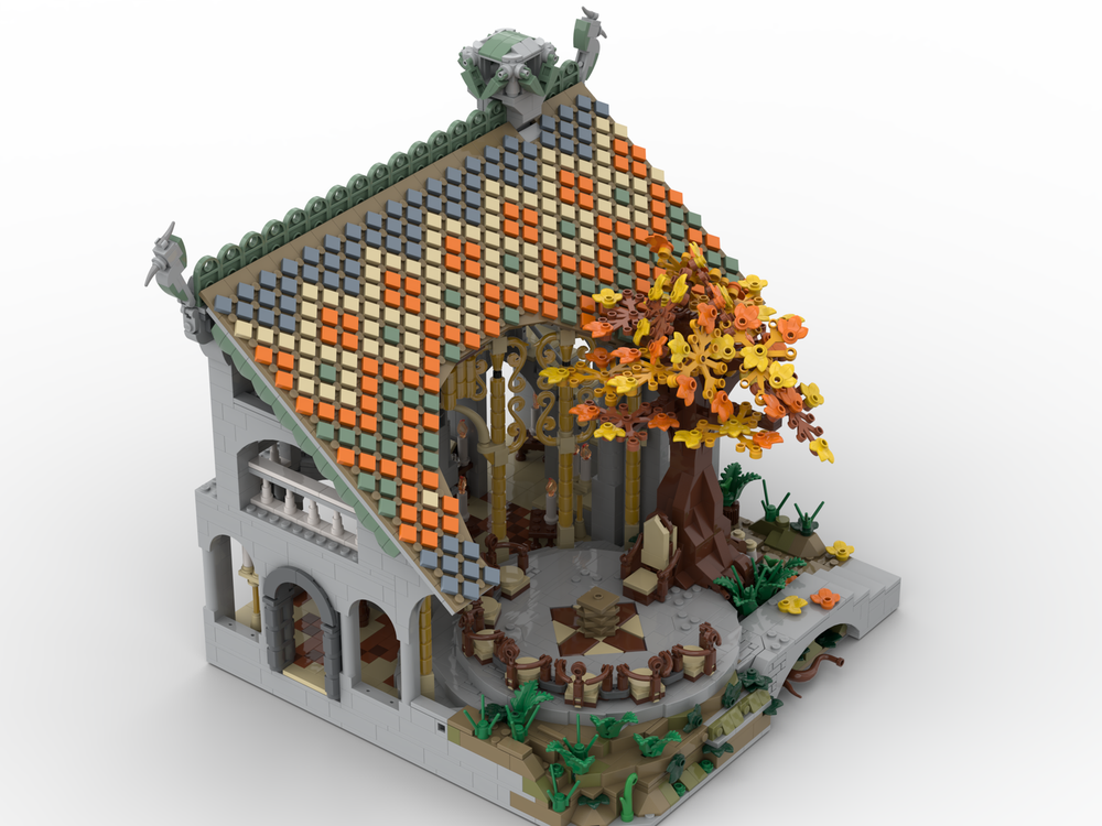LEGO MOC LOTR - Council of Elrond by magurean.paul | Rebrickable ...