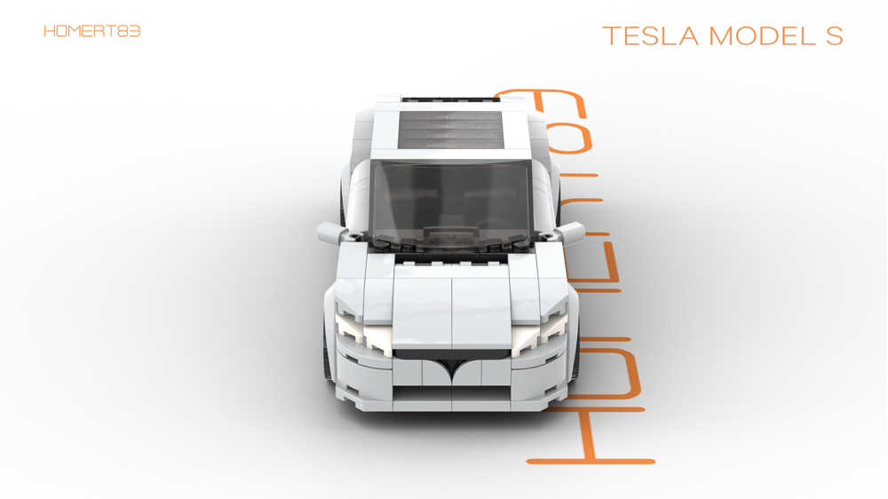 LEGO MOC Tesla Model S by homert83 | Rebrickable - Build with LEGO