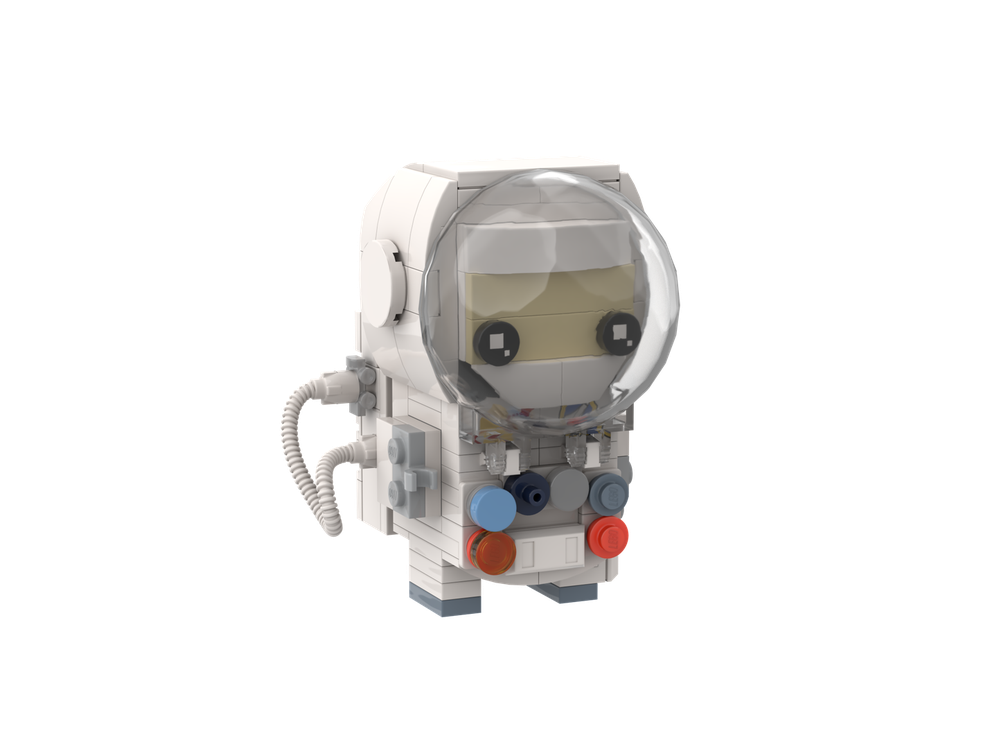 LEGO MOC Apollo 11 Moon Landing - with 2 Brickheadz Astronauts by ...