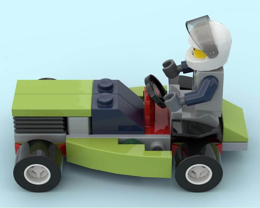 LEGO MOC Lawn Tractor 30640 by flobert2 | Rebrickable - Build with LEGO