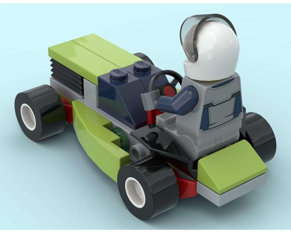 LEGO MOC Lawn Tractor 30640 by flobert2 | Rebrickable - Build with LEGO