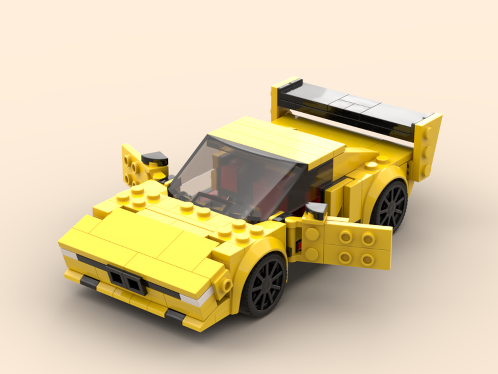 LEGO MOC 76901 BMW M1 Procar by Xayadude | Rebrickable - Build with LEGO