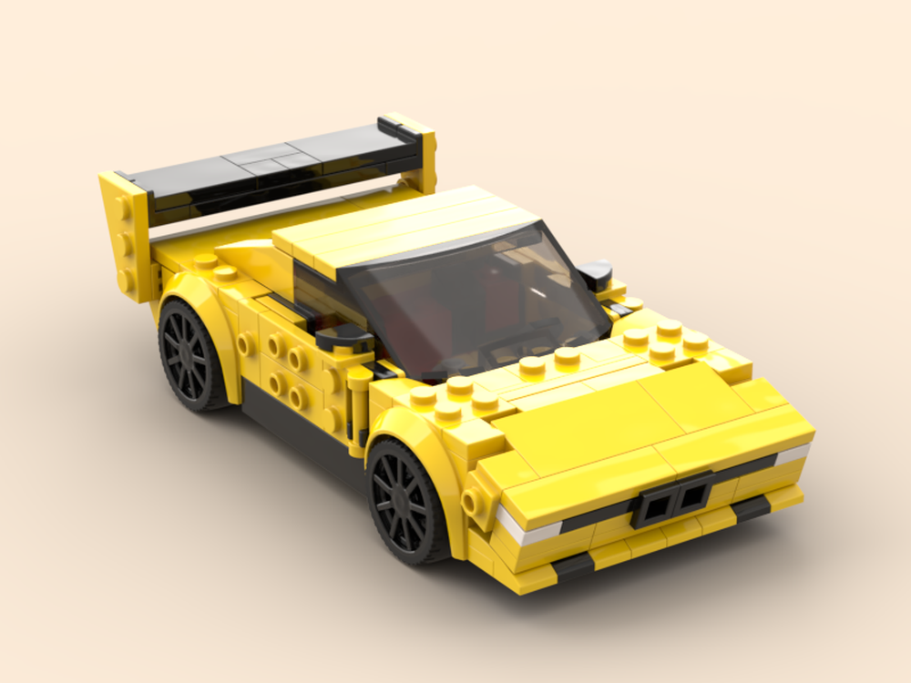 LEGO MOC 76901 BMW M1 Procar by Xayadude | Rebrickable - Build with LEGO