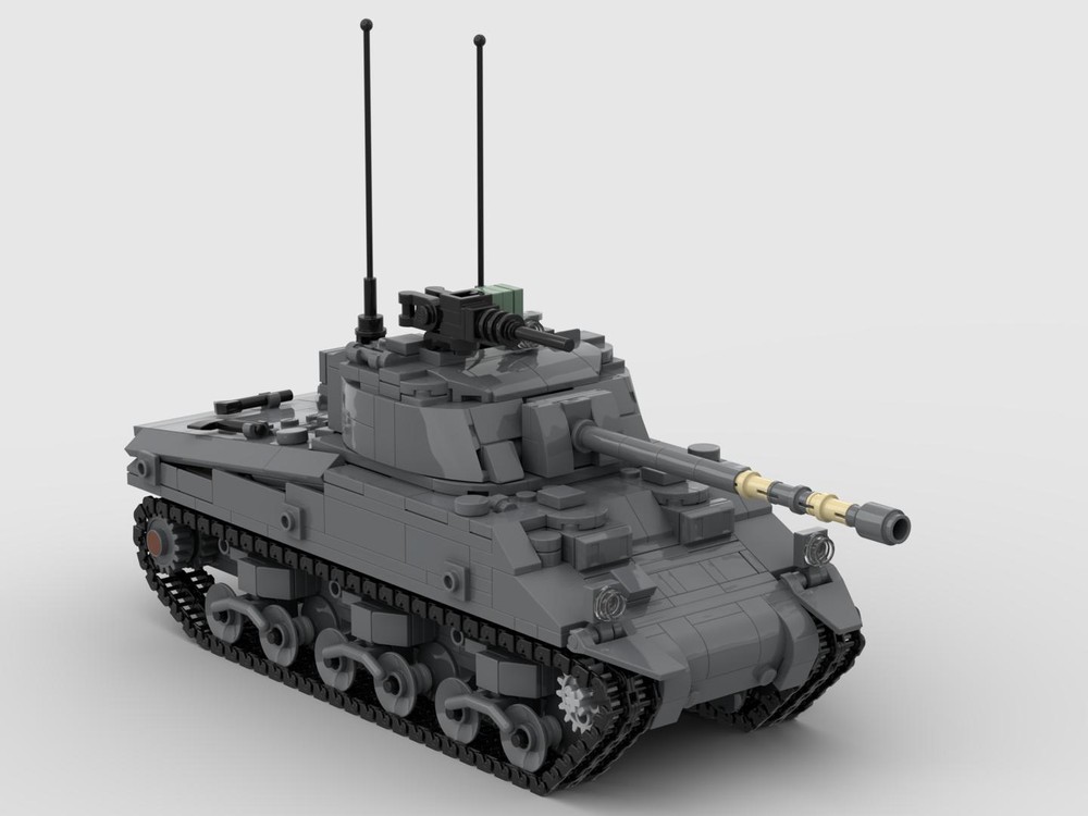 LEGO MOC Sherman VC Firefly by simonelovisa01 | Rebrickable - Build ...