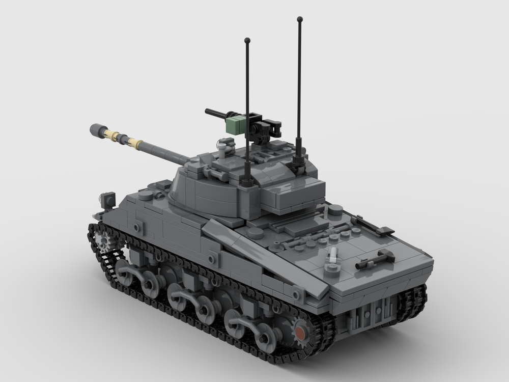 LEGO MOC Sherman VC Firefly by simonelovisa01 | Rebrickable - Build ...