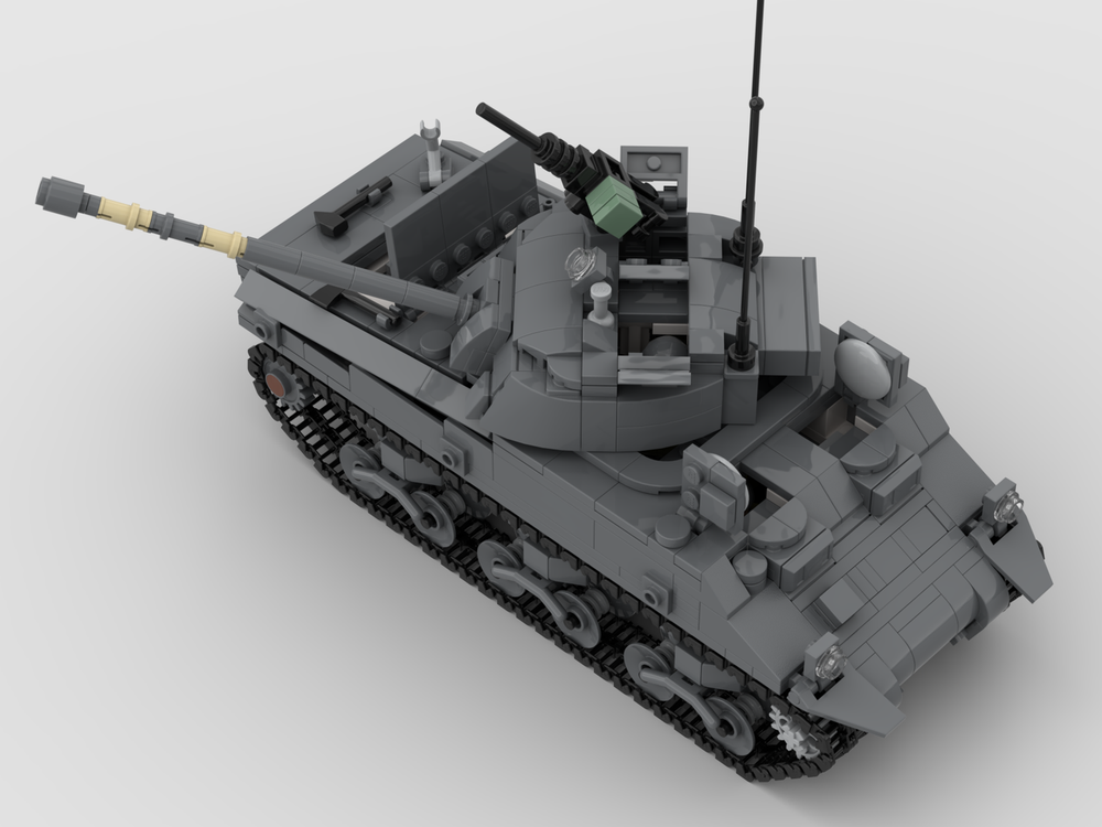 LEGO MOC Sherman VC Firefly by simonelovisa01 | Rebrickable - Build ...