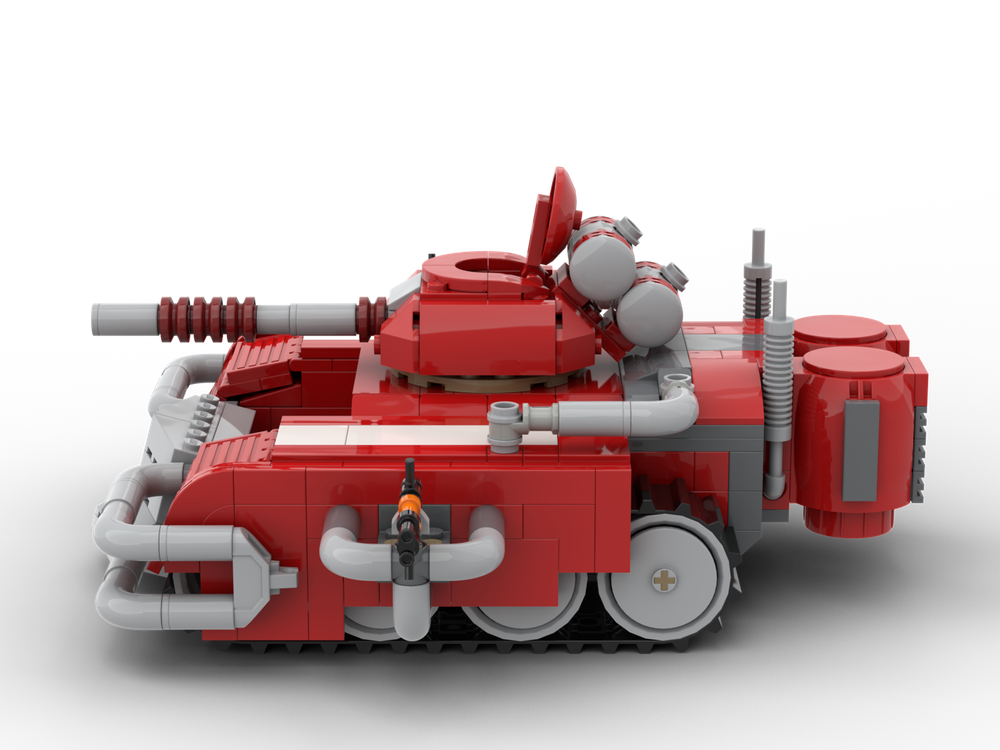 LEGO MOC Tundran heavy tank by Riche_heu_Lieux | Rebrickable - Build ...