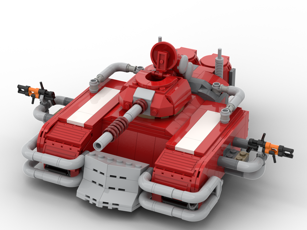 LEGO MOC Tundran heavy tank by Riche_heu_Lieux | Rebrickable - Build ...