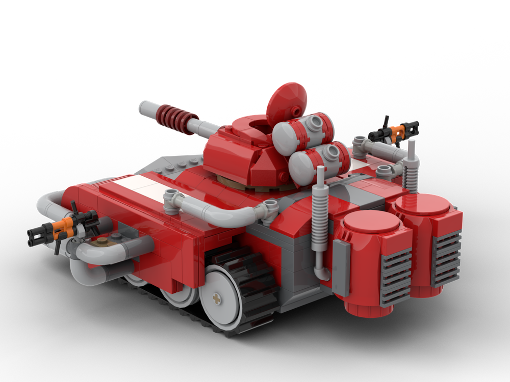 LEGO MOC Tundran heavy tank by Riche_heu_Lieux | Rebrickable - Build ...