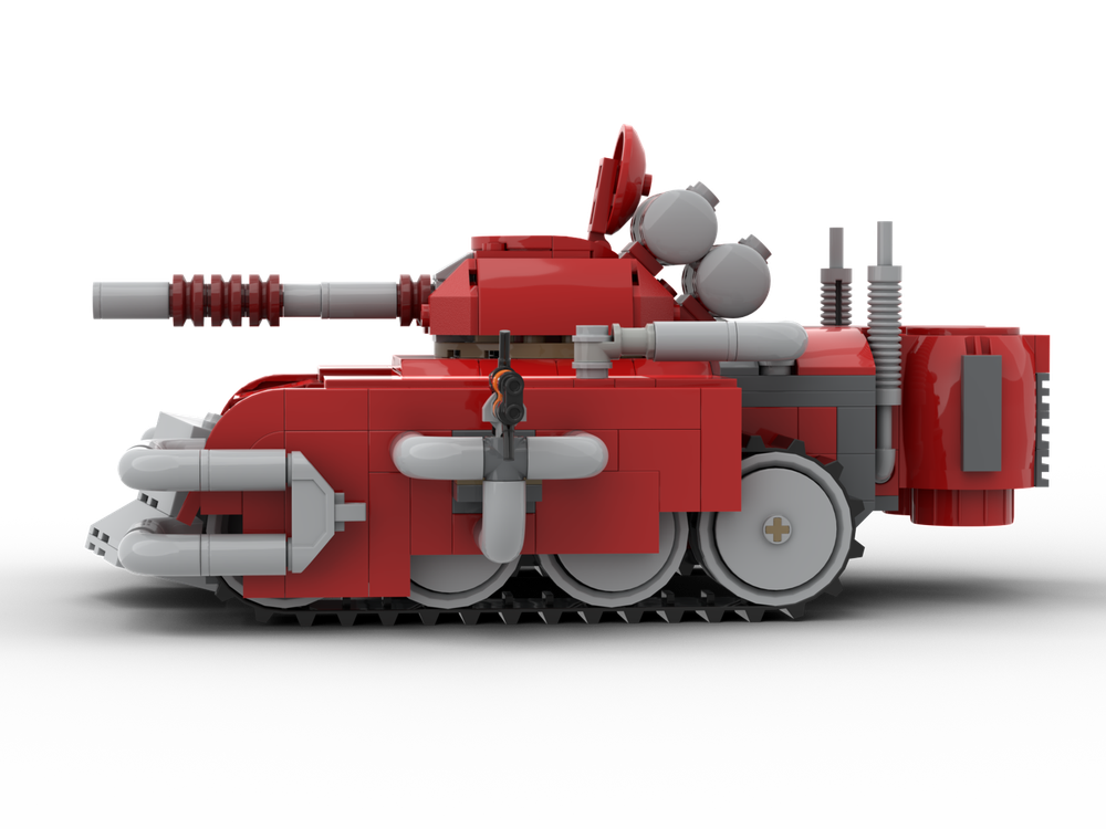 LEGO MOC Tundran heavy tank by Riche_heu_Lieux | Rebrickable - Build ...