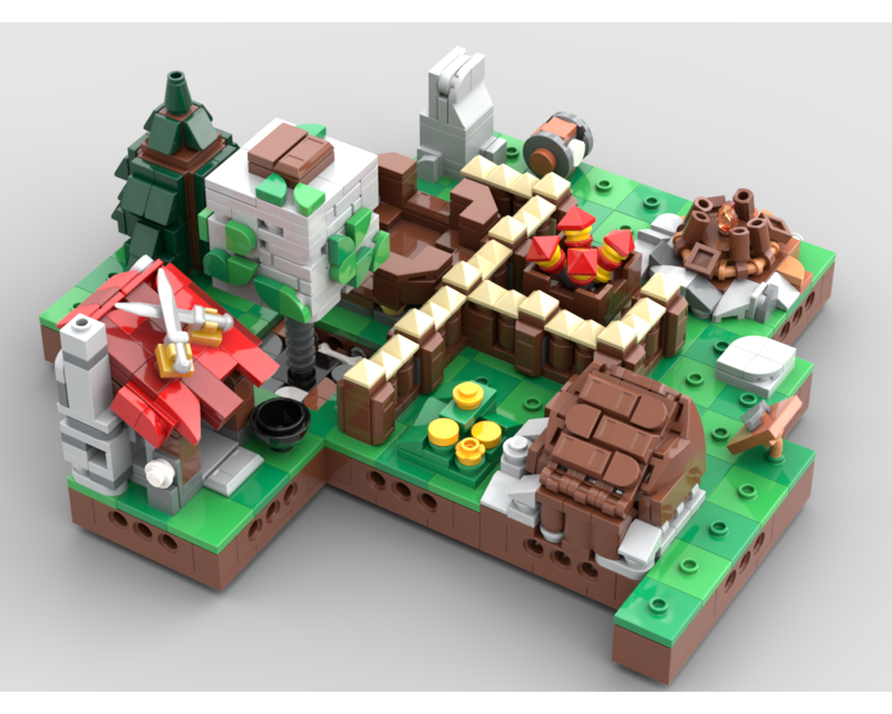 LEGO MOC Clash of clans BB playset by EXCALIBURtheONE | Rebrickable ...