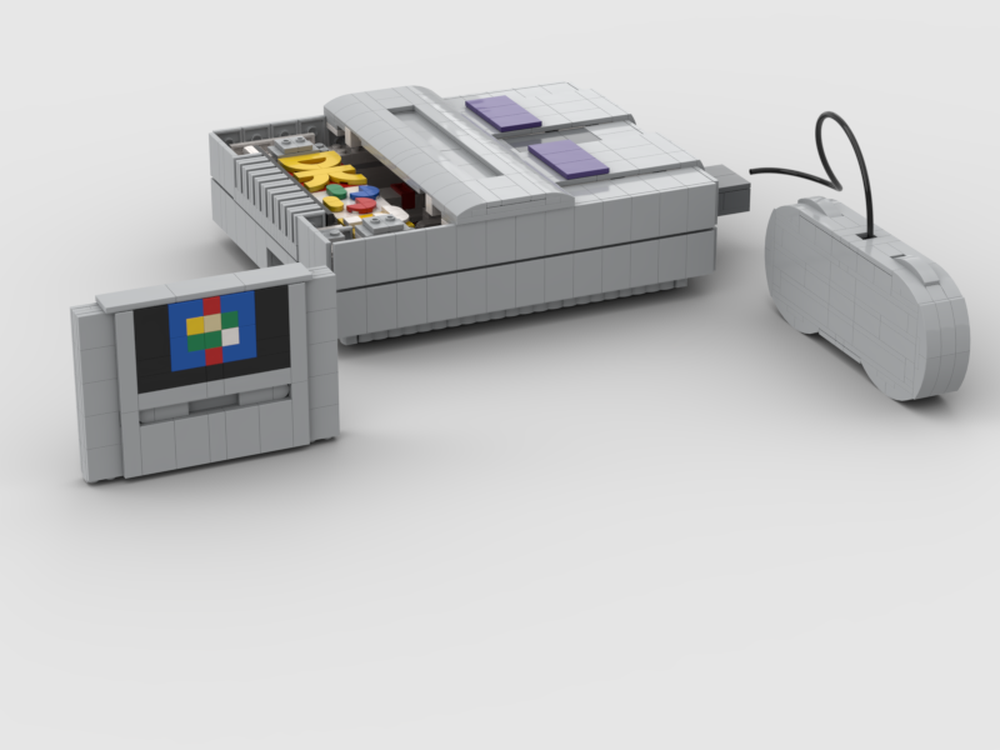 LEGO MOC Super Nintendo Entertainment System (SNES) by x2champa2x ...