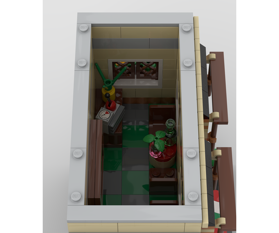 LEGO MOC Mediterranean Pizza Place by benjamin_bt_ | Rebrickable ...