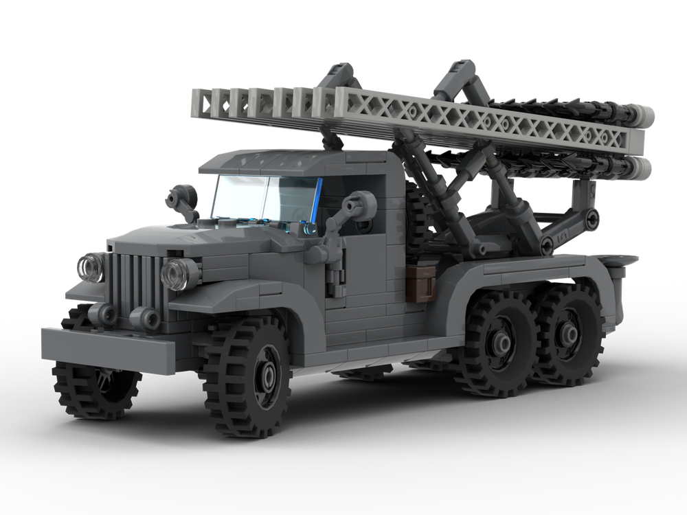 LEGO MOC CCKW-352 BM-13 Katyusha by Dongeraldo | Rebrickable - Build ...