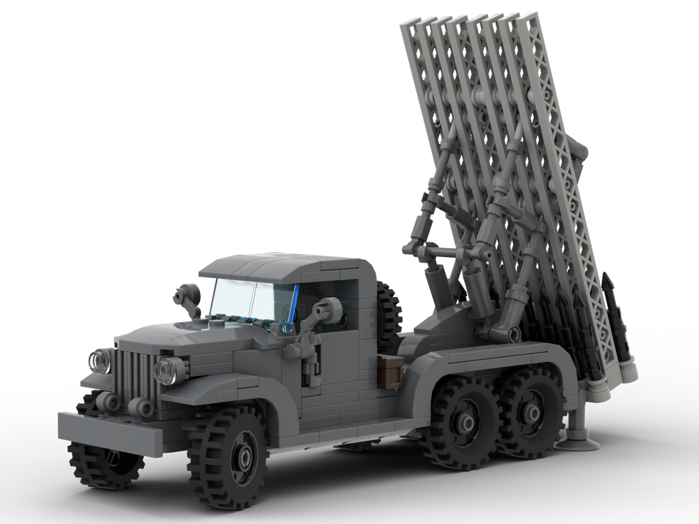 LEGO MOC CCKW-352 BM-13 Katyusha by Dongeraldo | Rebrickable - Build ...