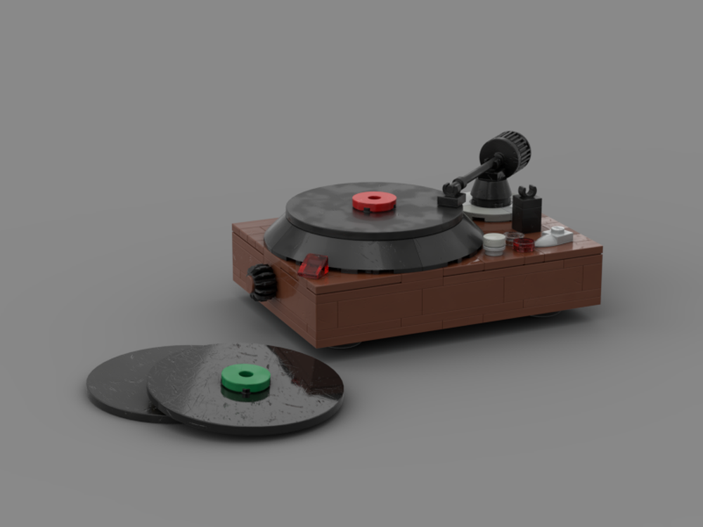 LEGO MOC Lego record player (turntable) by The LEGO Brick | Rebrickable ...
