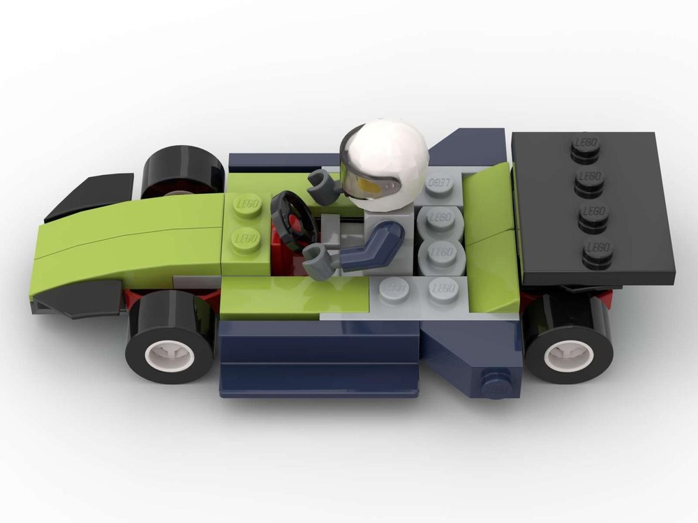LEGO MOC F1 Car 30640 by flobert2 | Rebrickable - Build with LEGO