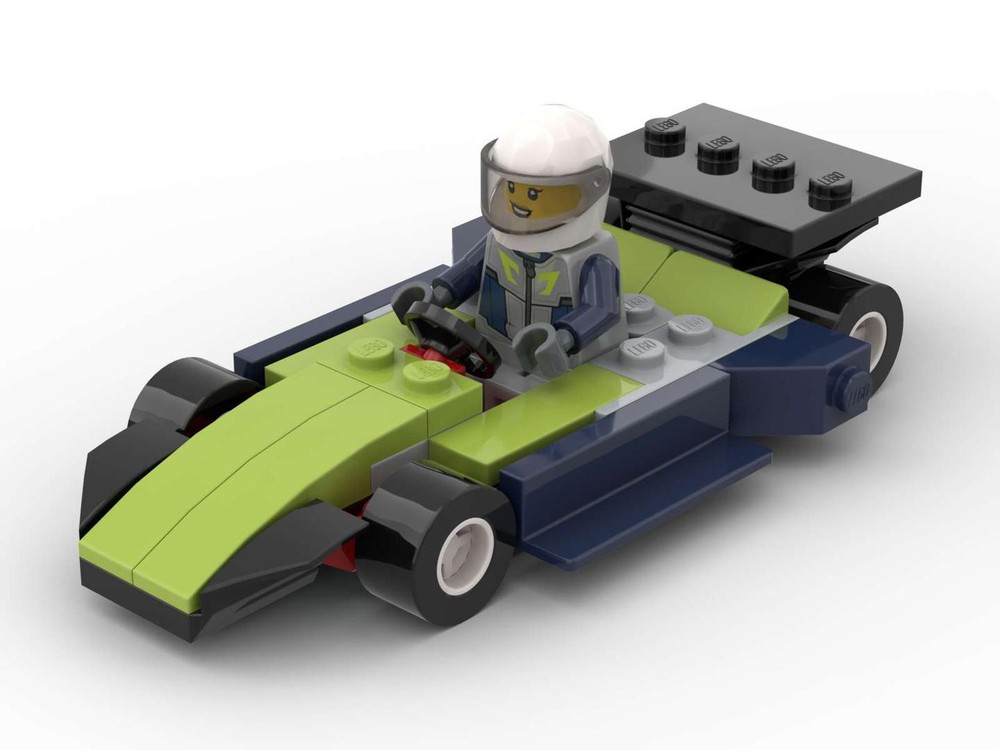 LEGO MOC F1 Car 30640 by flobert2 | Rebrickable - Build with LEGO