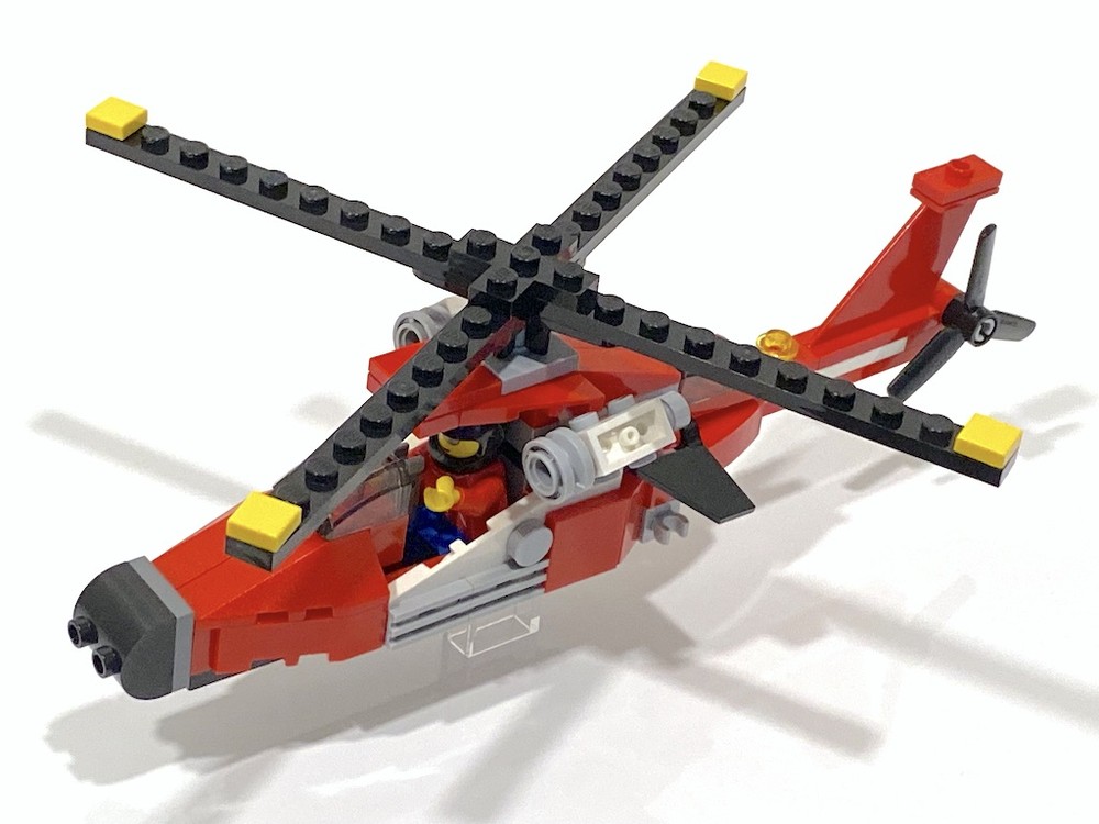 LEGO MOC 31057 Mini Copter by Stroked_not_Dead. | Rebrickable - Build ...