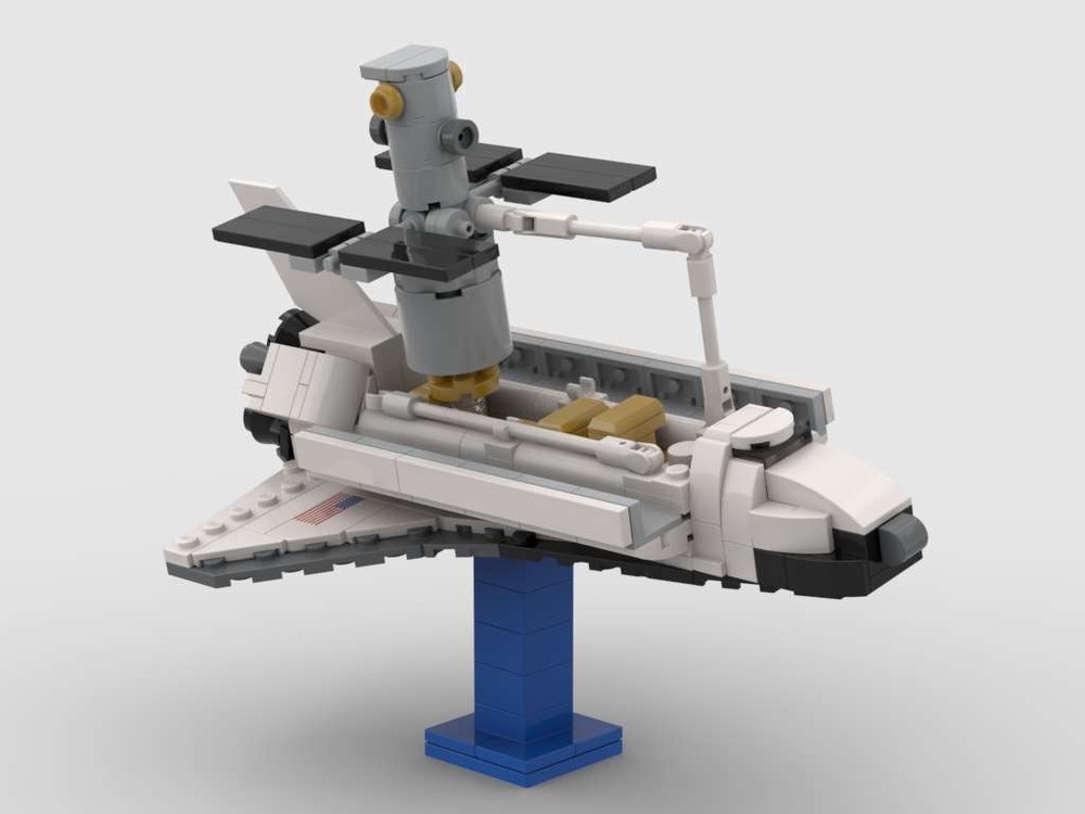 LEGO MOC Space Shuttle - Hubble Space Telescope servicing mission by ...