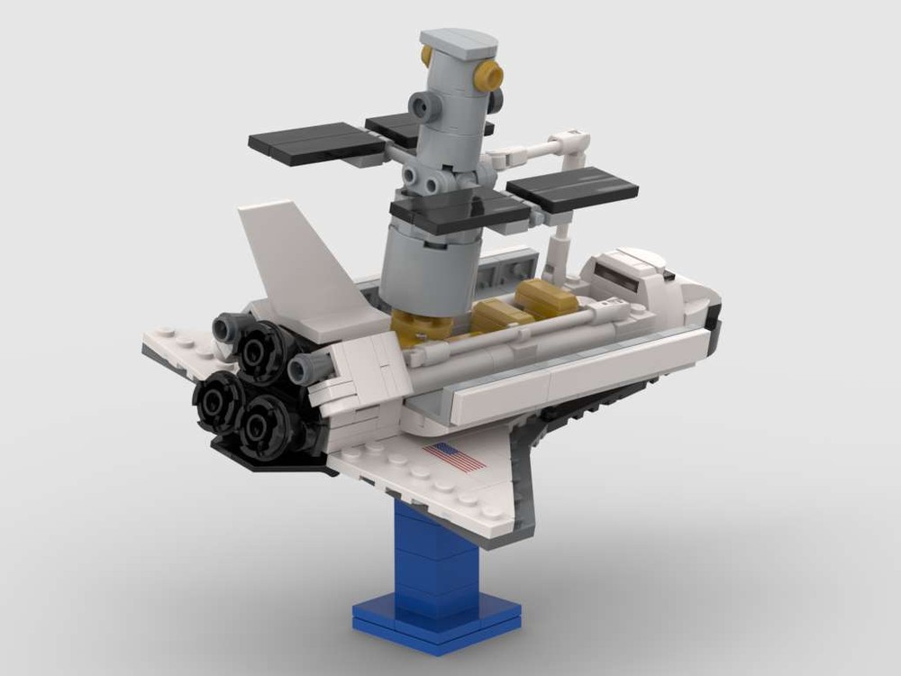 LEGO MOC Space Shuttle - Hubble Space Telescope servicing mission by ...