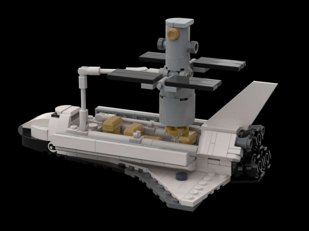 LEGO MOC Space Shuttle - Hubble Space Telescope servicing mission by ...