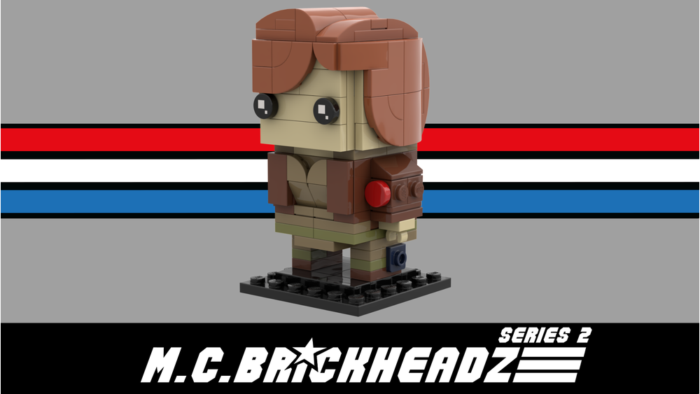 LEGO MOC Cover Girl (1983) - M.C.Brickheadz series 2 by Headache ...