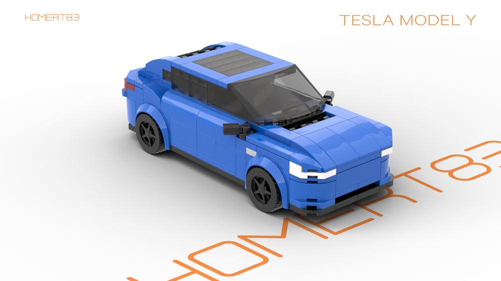 LEGO MOC Tesla Model Y by homert83 | Rebrickable - Build with LEGO