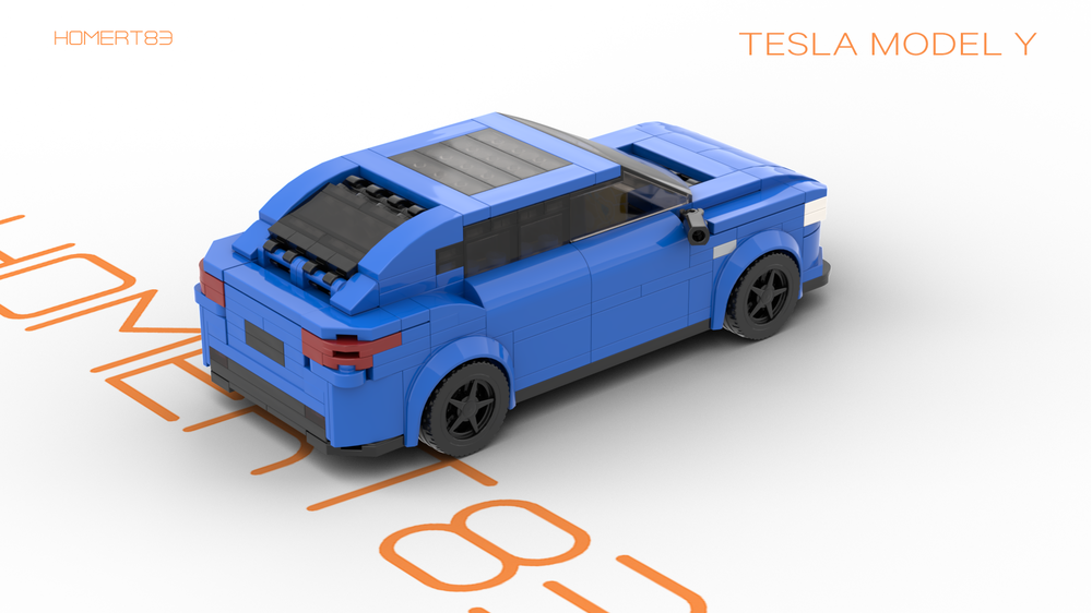 LEGO MOC Tesla Model Y by homert83 | Rebrickable - Build with LEGO